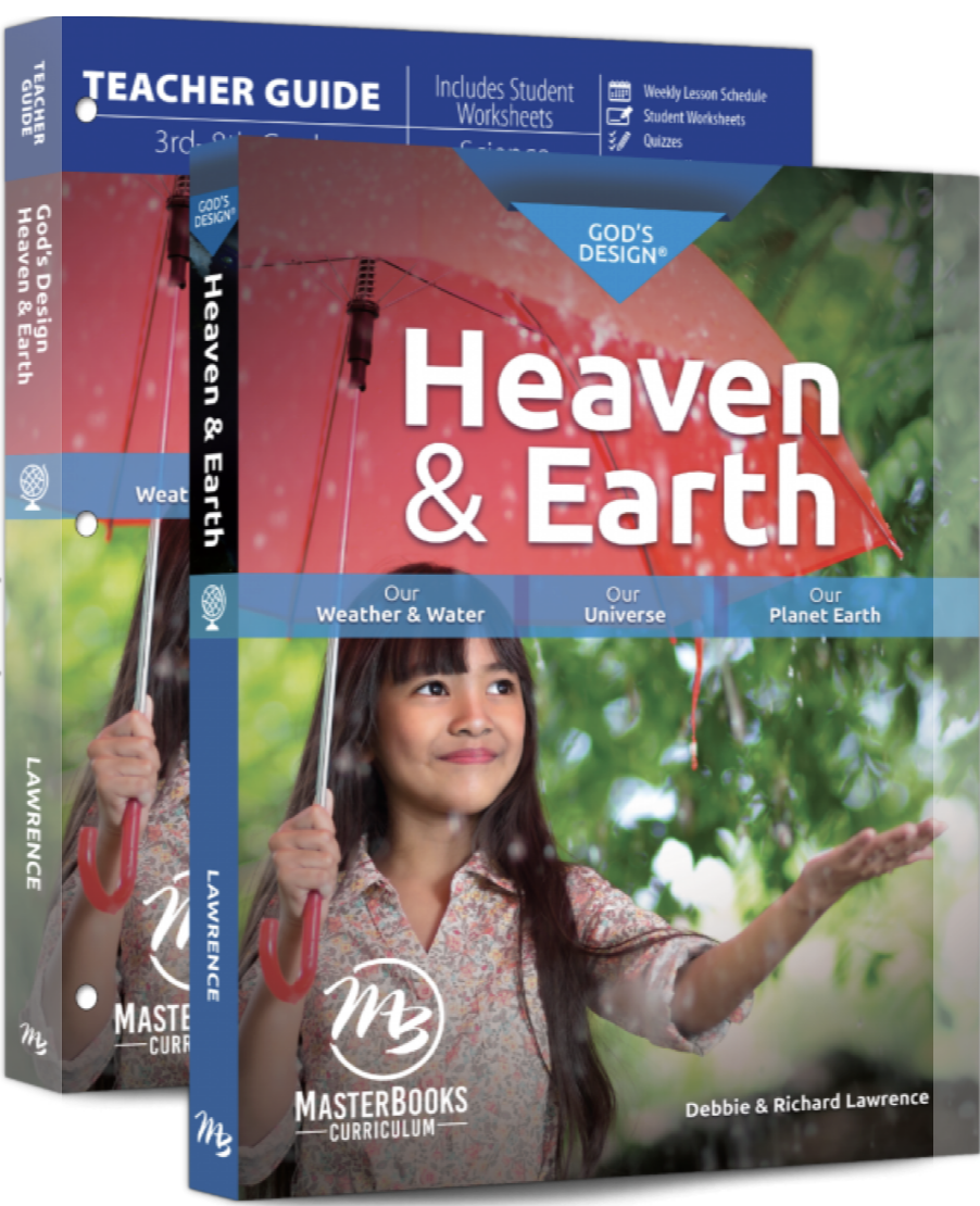 Master Books: Grade 3-8God's DesignHeaven & Earth(Set) - CES Books